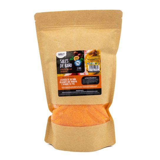Sales de Baño ricas en Magnesio – Aroma FRUTA DE LA PASIÓN | ECO-JIN ...